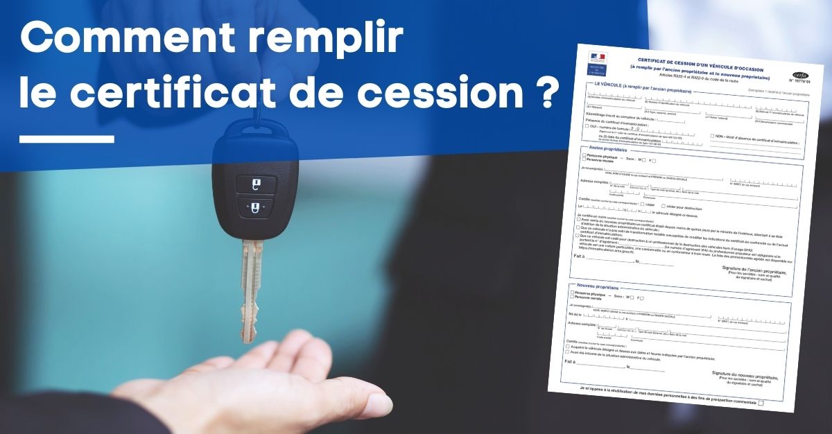 Télécharger Remplir Certificat Cession Véhicule Cerfa 15776 (PDF)